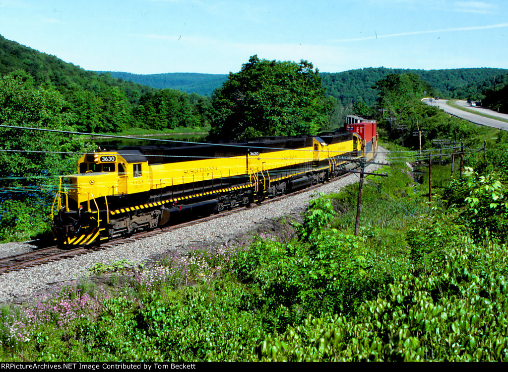 Racing along the road